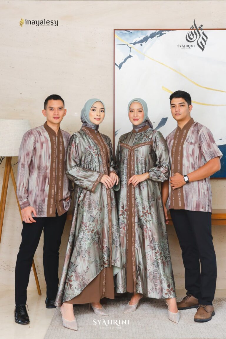 Sarimbit Keluarga 2024 Bordir & Terbaru