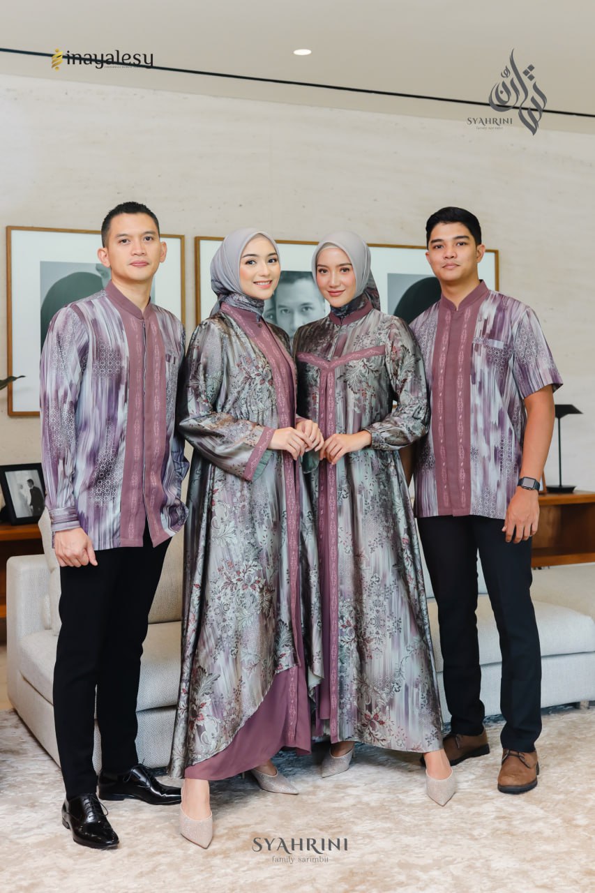 Sarimbit Keluarga 2024 Bordir & Terbaru