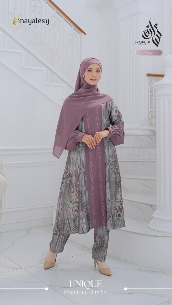 Model Baju Tunik Terbaru 202X Wanita berhijab | Inayalesy Indonesia